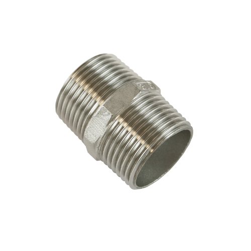 340 6-KT/8-KT. D-NIPPEL, AUS WST. V4A | Nippel | Gewindefittings | Edelstahl | Fittings ...